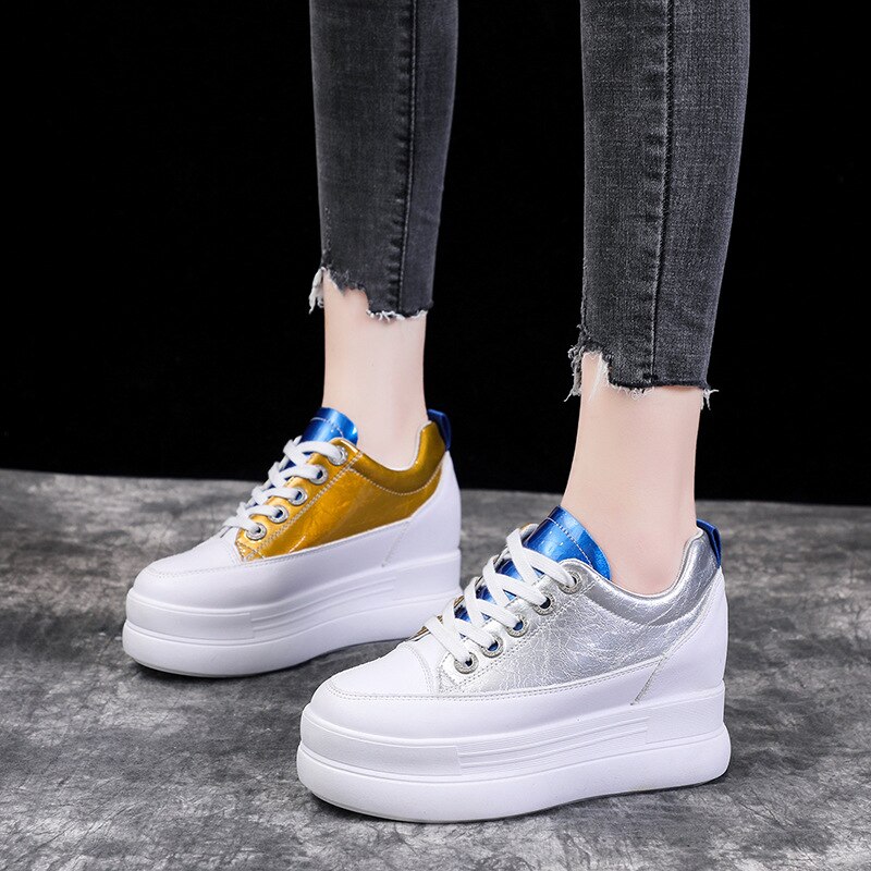 Fujin Women Platform Shoes Casual Shoes Flat Platf... – Grandado