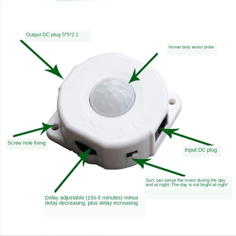 Led Lamp Multifunctional Intelligent Human Body In... – Vicedeal