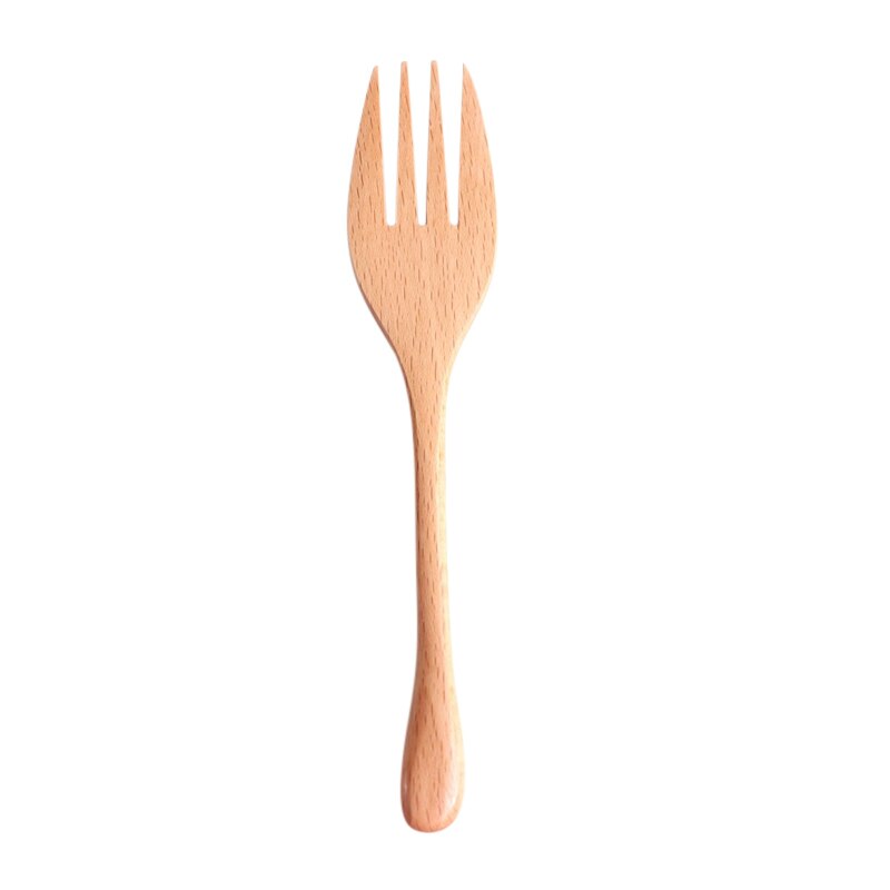 Wooden Spoon Fork Kitchen Cooking Utensil Tool Sou... – Grandado