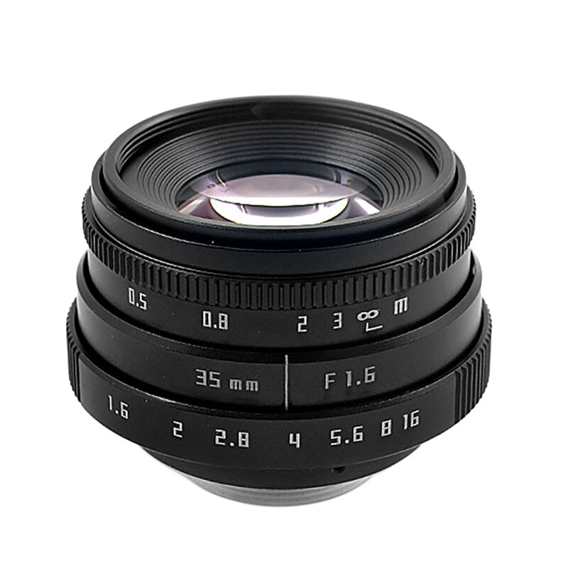 35mm Camera Lens F1.6 C-Mount Large Aperture Fixed... – Grandado