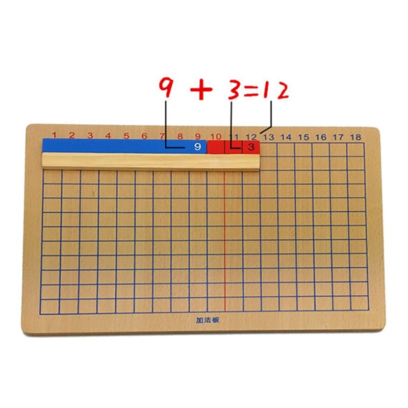 Addition and Subtraction Board Math Toys Material ... – Vicedeal