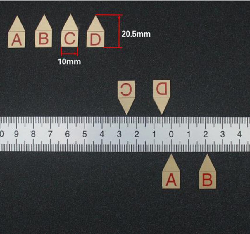 1PC Scale Pointer Ruler Arrow Equipment Measuring ... – Grandado