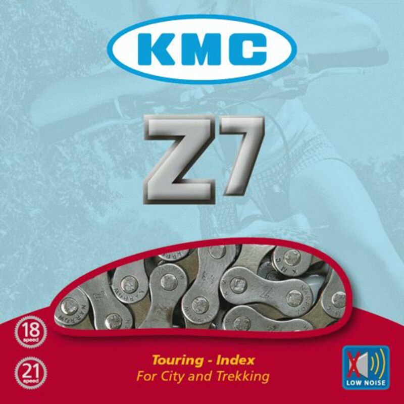Original KMC Z7 6/7/8 Speed Bike Chain for Tour, C... – Grandado