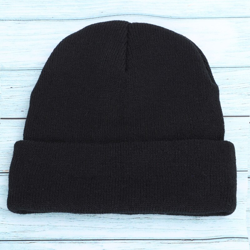 Winter Hat Mountains Embroidered Beanie hats Cuffe... – Vicedeal