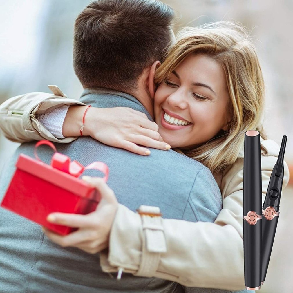 2 in 1 dobbeltsidig oppvarmet vippekrøller oppladb... – Vicedeal