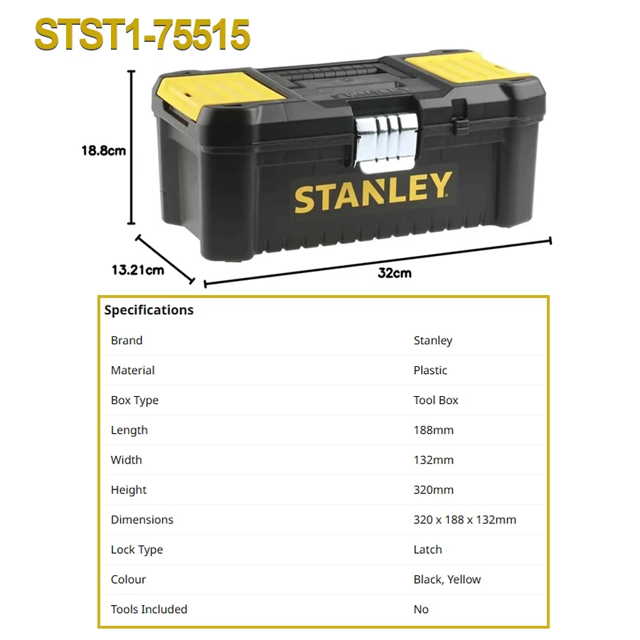 STANLEY STST1-75515 Tool Box with Removable Tray T... – Grandado