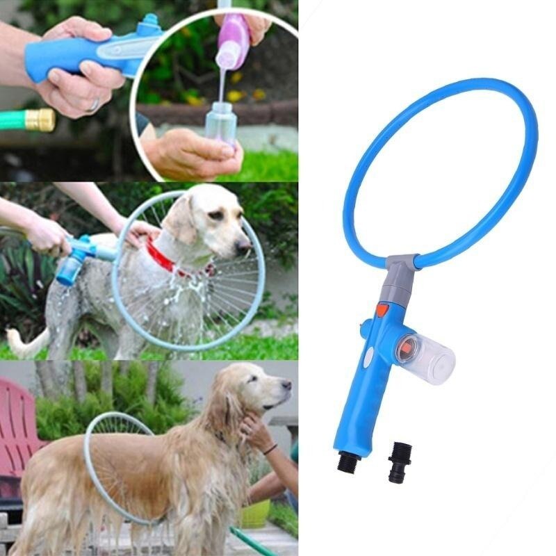 360 Degree Pet Cleaner Dog Washer Bath Shower Wash... – Vicedeal
