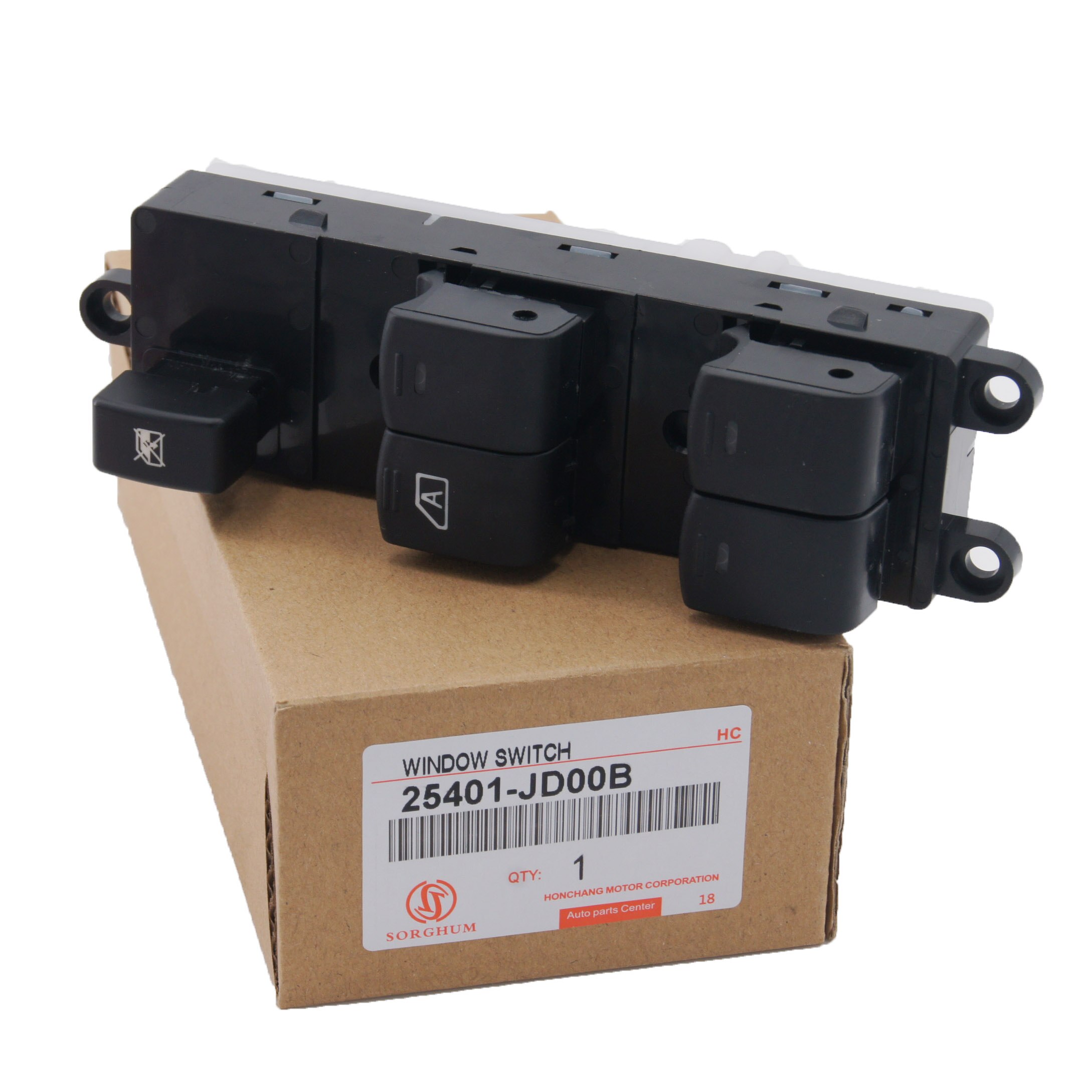 25401-JD00B Glass lifter Switch Power Window Control Panel 25401JD00B ...