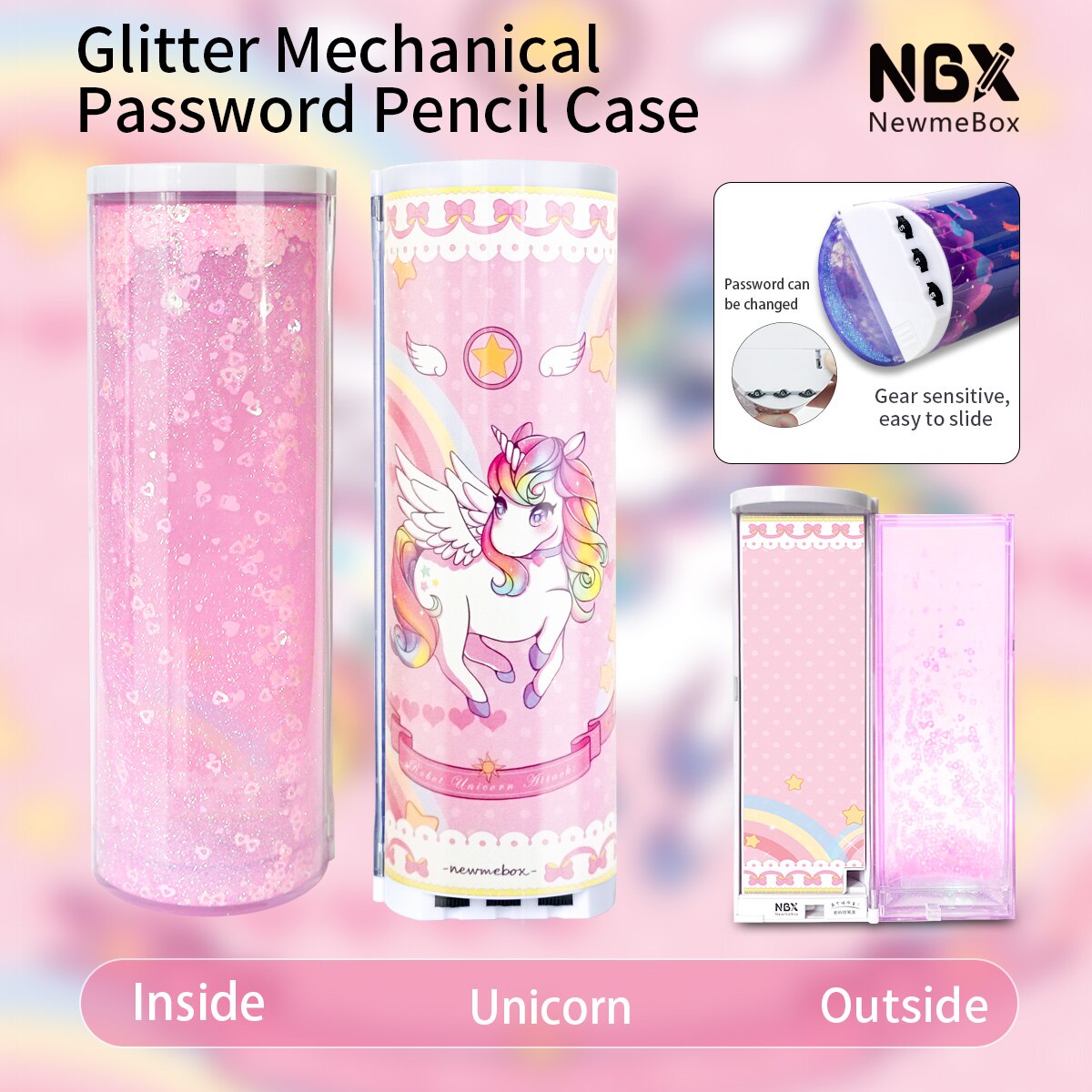 NBX cute animal pattern cylindrical stationery cas... – Grandado