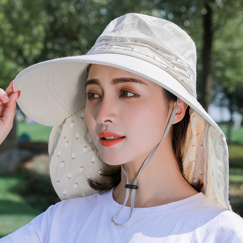 Foldable Sun Hat Wide Brim Sun Hat Face Neck Omnib... – Vicedeal