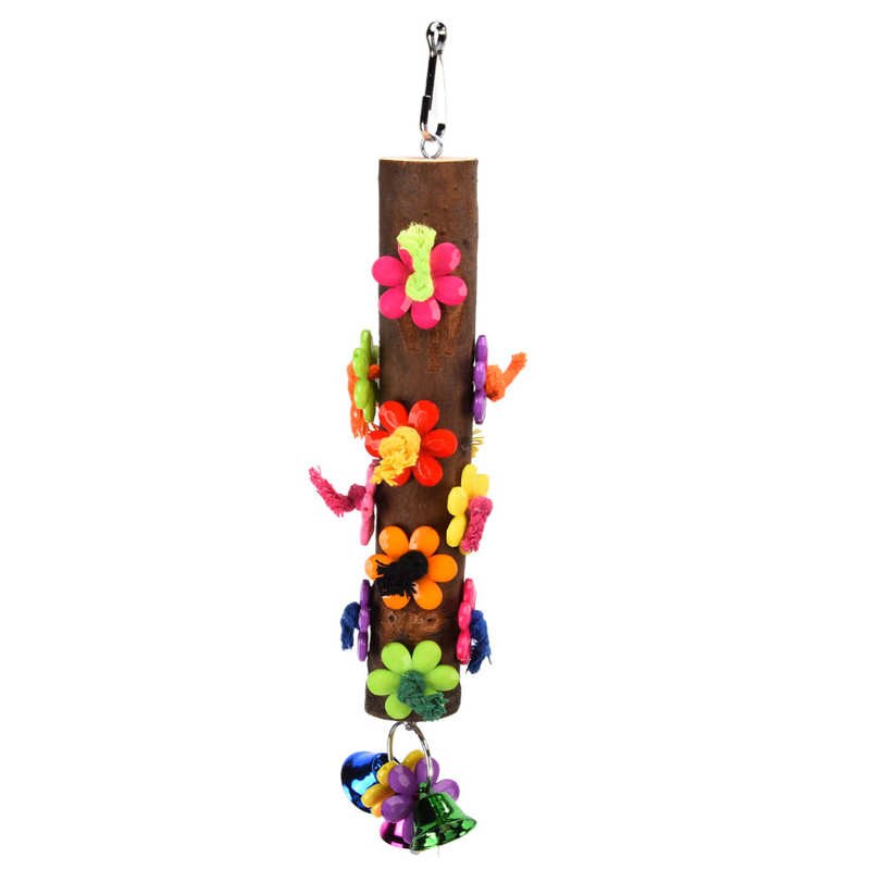 Bird Perch Stand Beak Trimmed Bird Perch with Bell... – Vicedeal