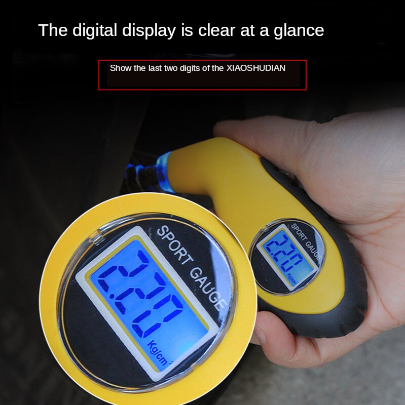 Tyre Air Pressure Gauge Meter Electronic Digital L... – Vicedeal