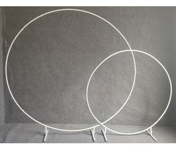 DD Metal Circle Backdrop Stands Wedding Birthday P... – Grandado