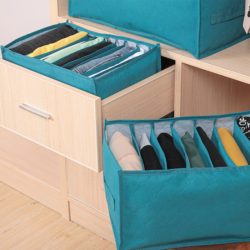 Non-woven Fabric Clothes Storage Boxes Closet Jean... – Grandado