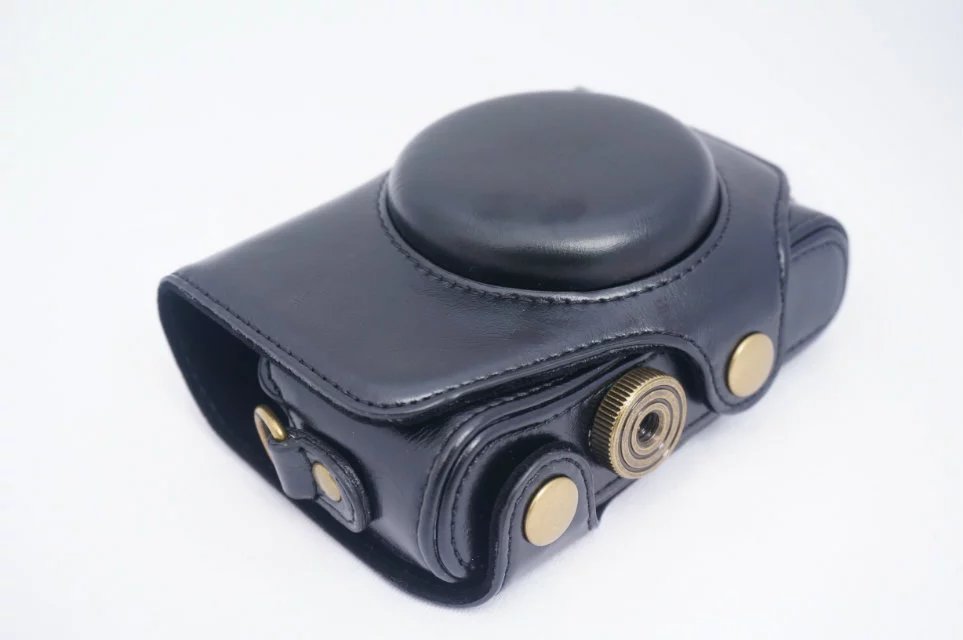 PU Leather Video Camera Case Bag For Canon SX720 P... – Vicedeal