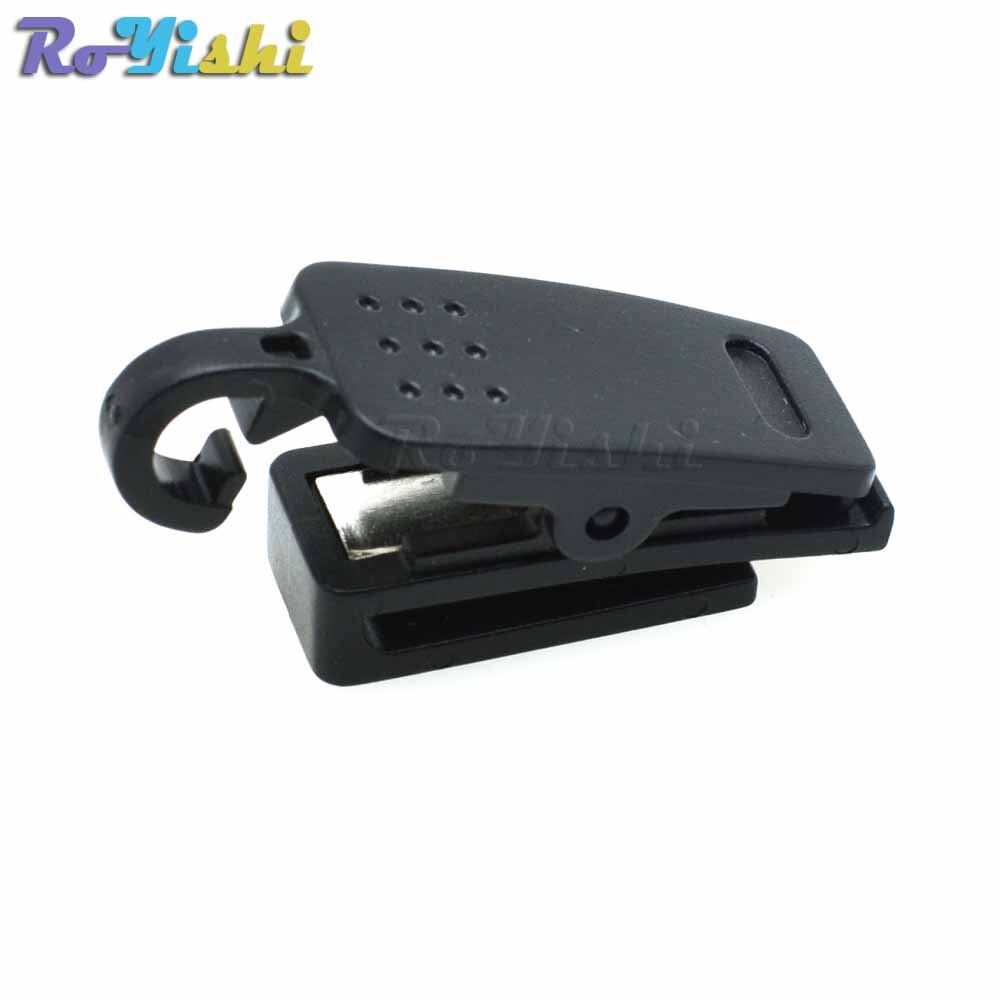 Plastic ID Card Name Tag Holder Badge Clip Black F... – Grandado