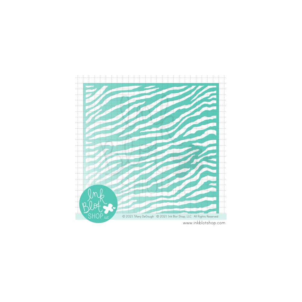 Schablone Zebra-Print Metall Schneiden Schablonen ... – Grandado