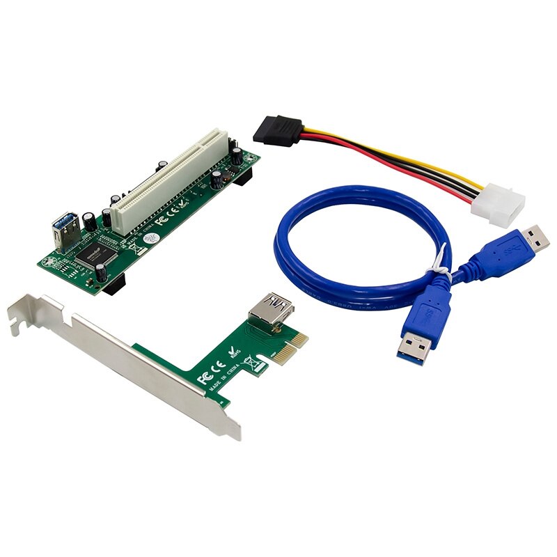 PCI-Express to PCI Adapter Card PCIe to Pci Slot E... – Grandado