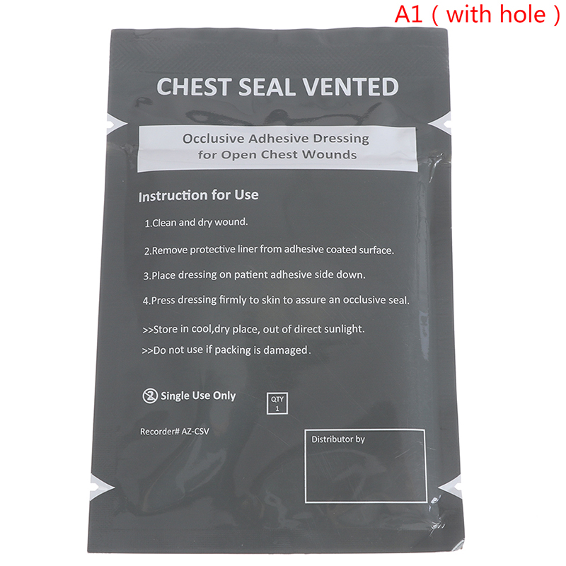 1PC Safety Survival Emergency Trauma Sticker Chest... – Grandado