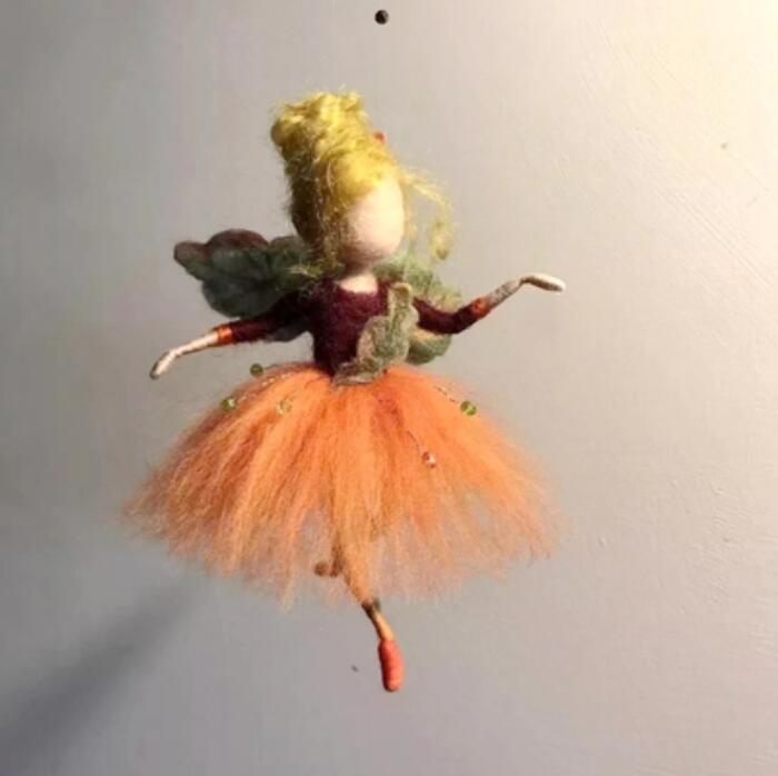 Doll Fairy wool needlepoint kit wool felt needle f... – Grandado