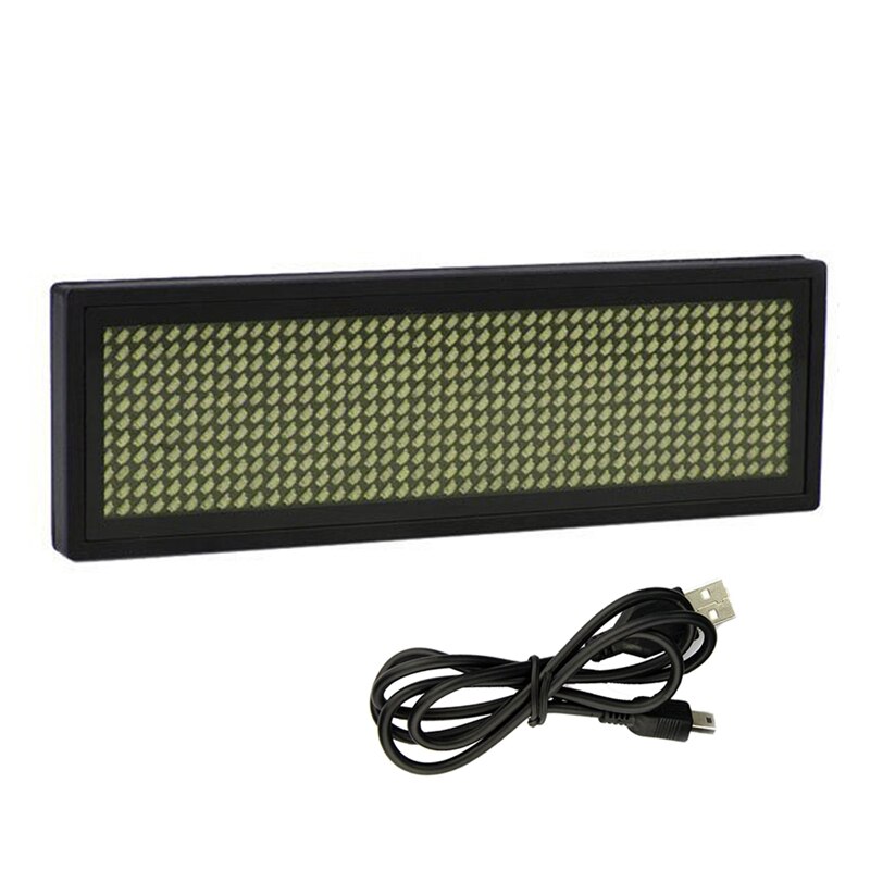 Programmable LED Digital Scrolling Message Name Ta... – Grandado