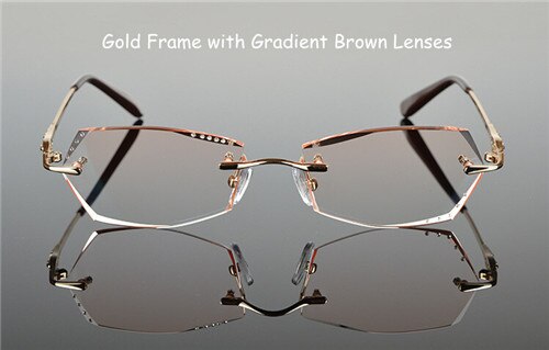 Prescription Glasses Women Eyewear Gradient Dark C... – Grandado