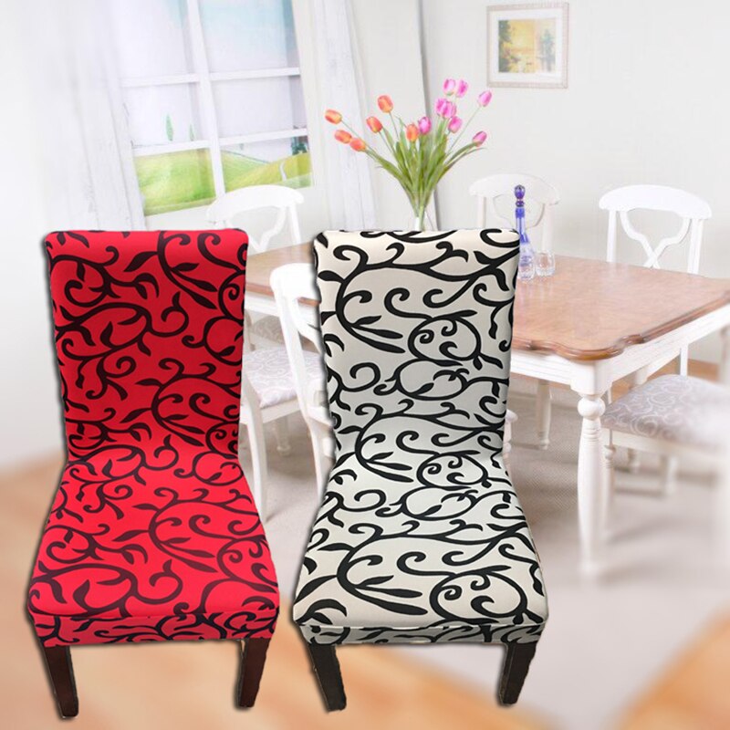Printed Stretch Chair Cover Big Elastic Seat Chair... – Grandado