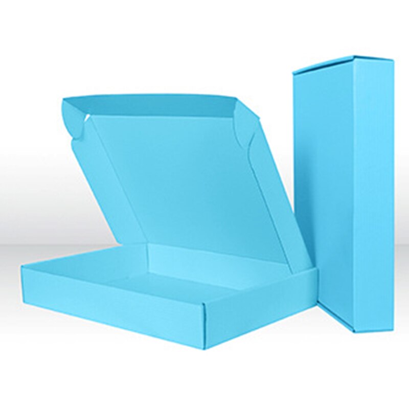 10Pcs Color Kraft Box 3-layer Corrugated Box Photo... – Grandado