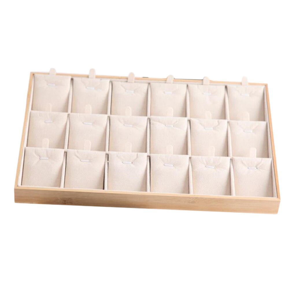 Bamboe Hout Sieraden Display Stand Voor Hanger Ket... – Grandado