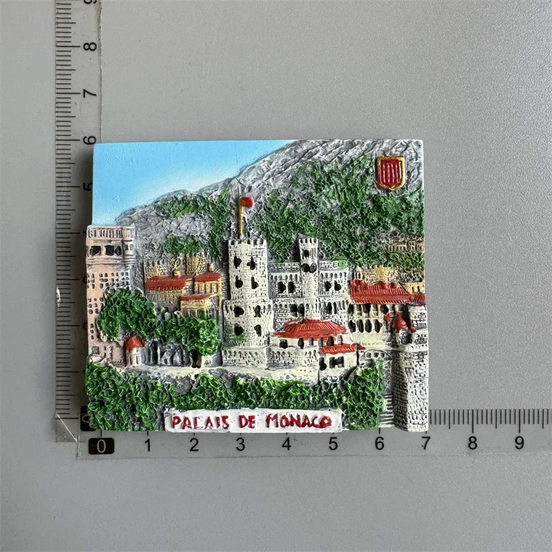 Monaco fridge magnets Travel souvenir resin UV mag... – Grandado