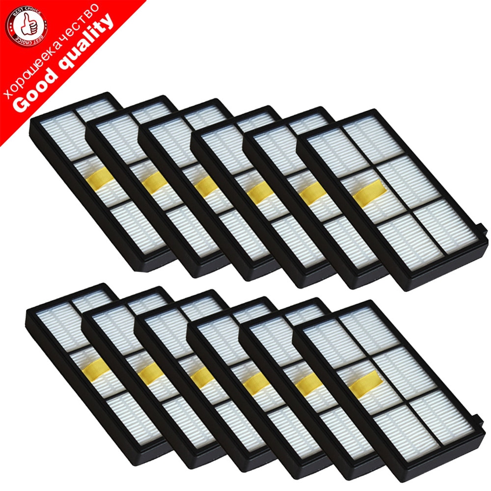 12pcs Heap filter kit for iRobot Roomba 800 900 Se... – Grandado