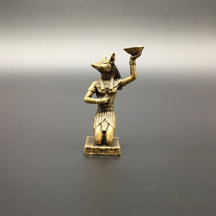 Collection Chinese Brass Carved Anubis, An Ancient... – Grandado