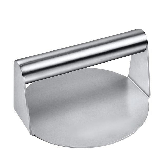 Stainless Steel Burger Press Round/Square Shape No... – Vicedeal