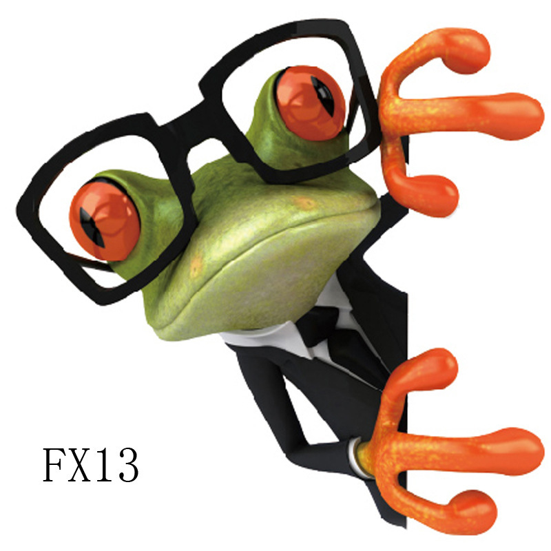 Funny Frog Toilet Sticker Green Frog Wall Stickers... – Grandado