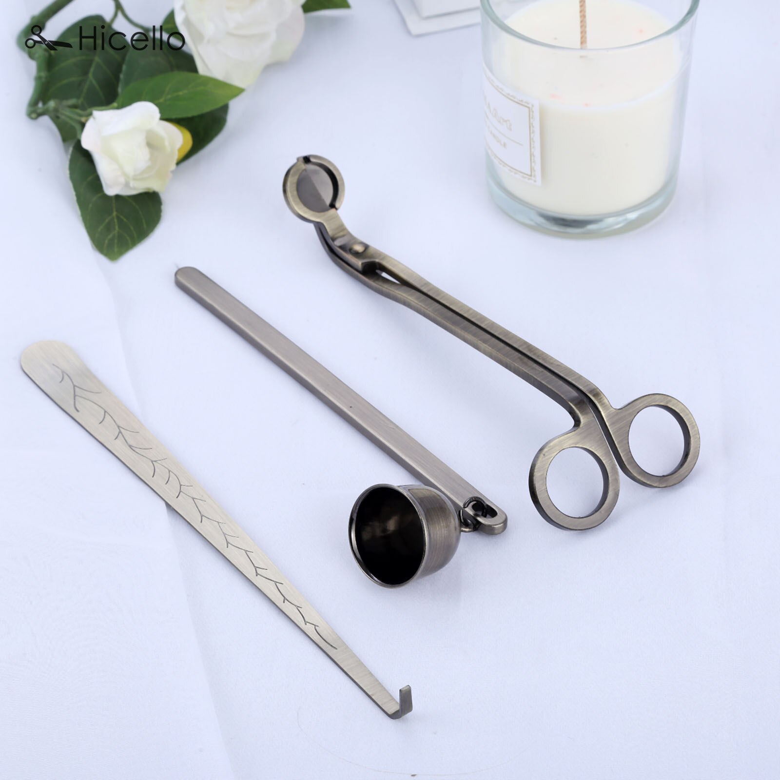 3Pcs/Kit Kaars Accessoires Snuffer Trimmer Haak Sc... – Vicedeal