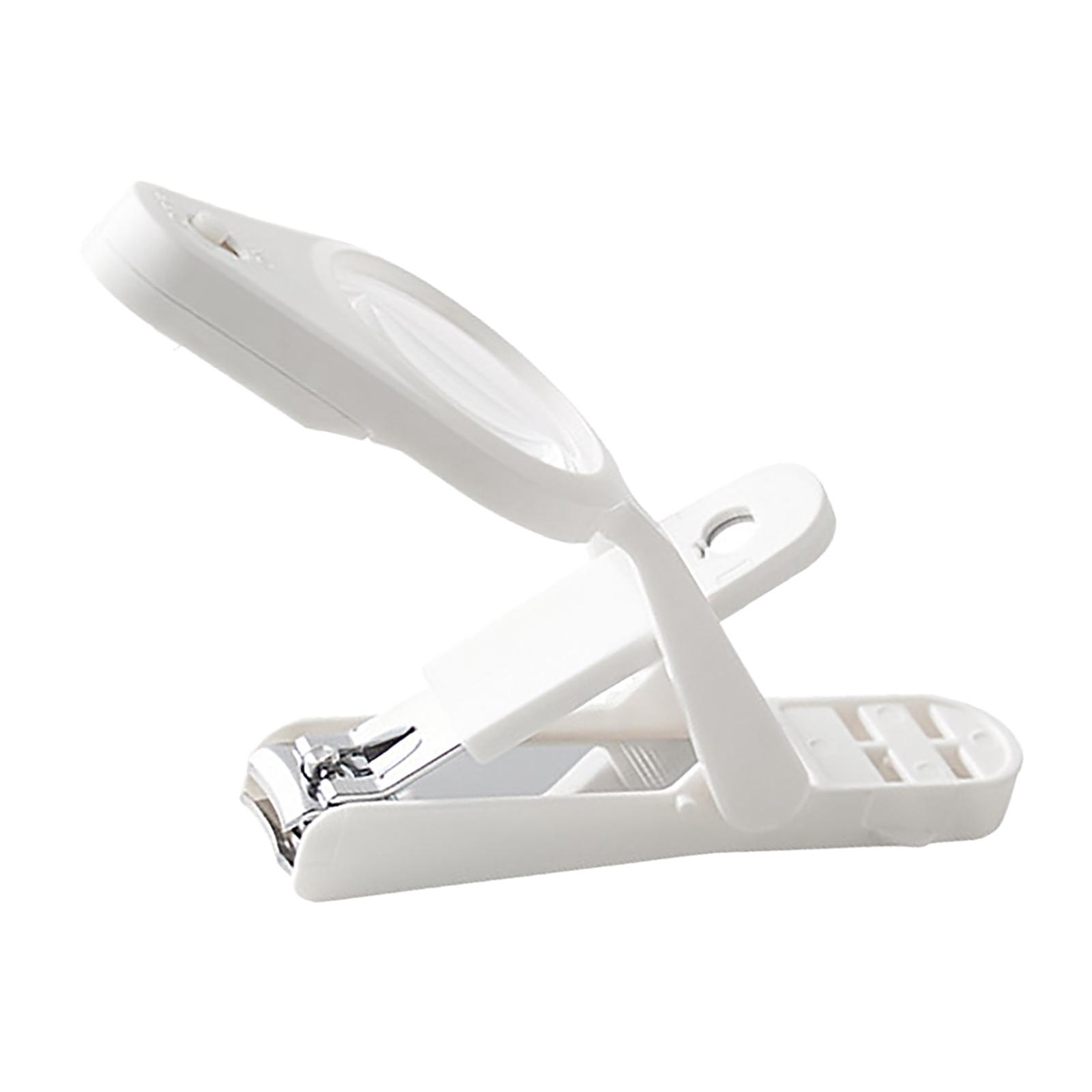 Nail Clippers with Magnifier LED Light Manicure Pe... – Grandado