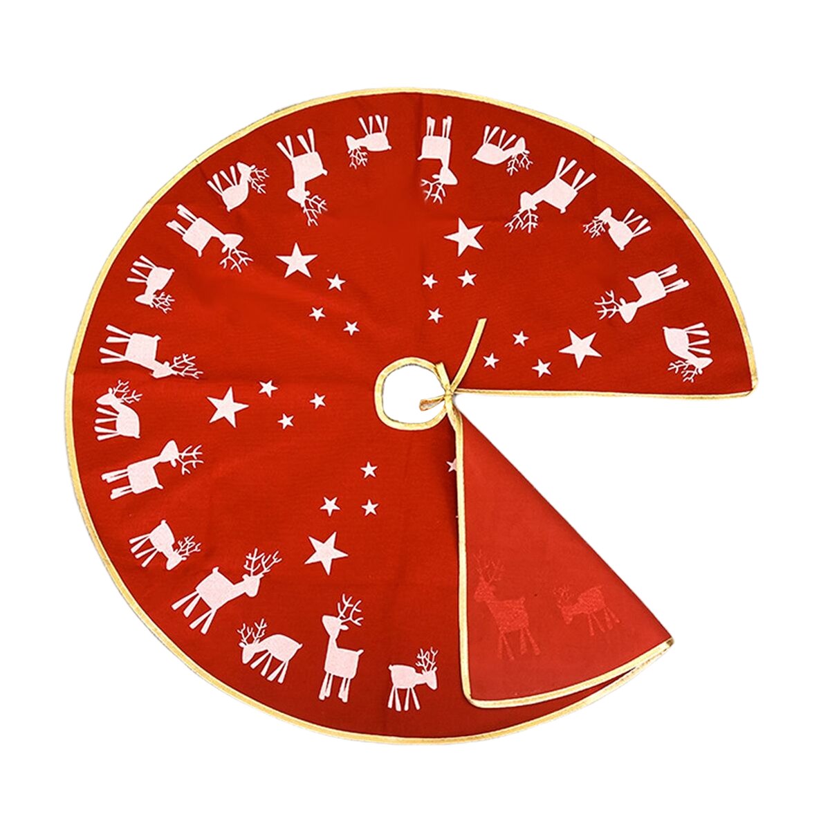 Elanden Kerstboom Rok Schort Kerst Party Ornamente... – Grandado