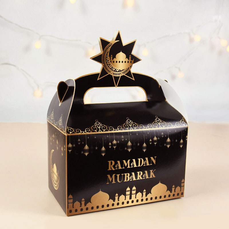 8pcs/set Eid Mubarak Cake Boxes Ramadan Candy Choc... – Grandado