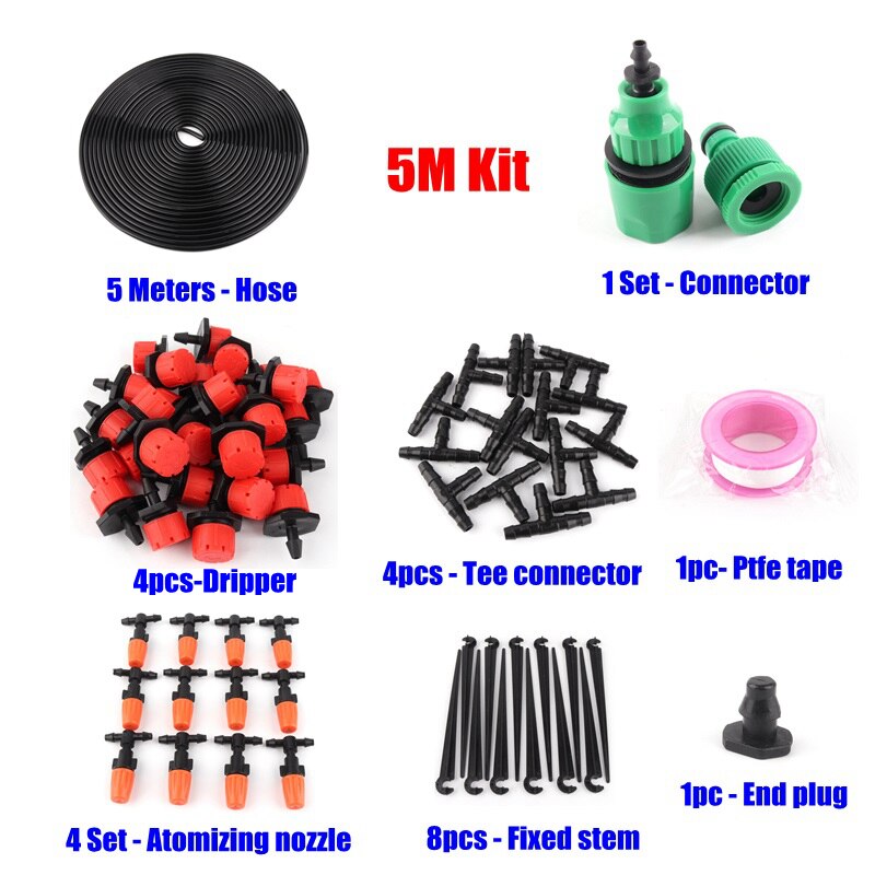 30m 50m DIY Micro Drip Irrigation System Self Gard... – Grandado