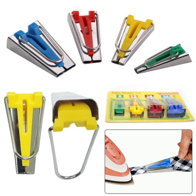 Splicing Cloth Fabric Bias Tape Maker Binding Tool... – Grandado