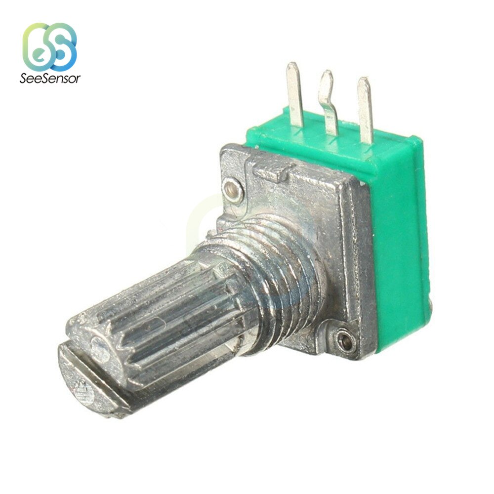 5Pcs 6mm 3 pin Knurled Shaft Rotary Potentiometer ... – Grandado