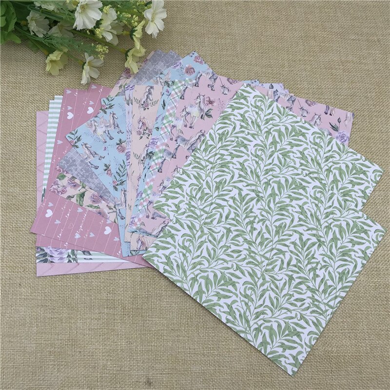 24 ark 6 " x6 "med dig mönstrat papper s... – Grandado