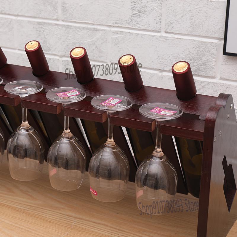 Wine Rack Solid Wood Decoration European Wine Cabi... – Vicedeal