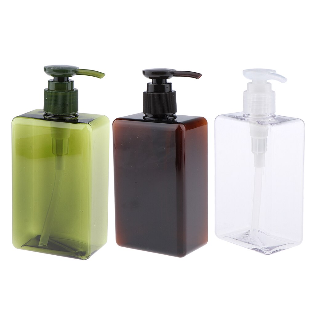 3pcs 280ml Empty Pump Bottle Refillable Container ... – Vicedeal