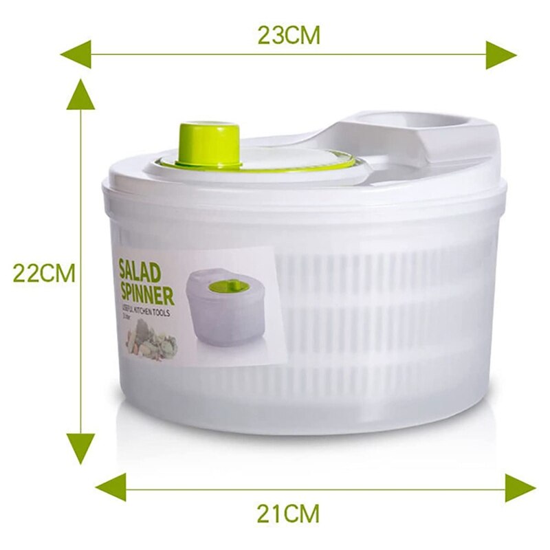 Salad Washing Machine Lettuce Rotating Vegetable W... – Vicedeal