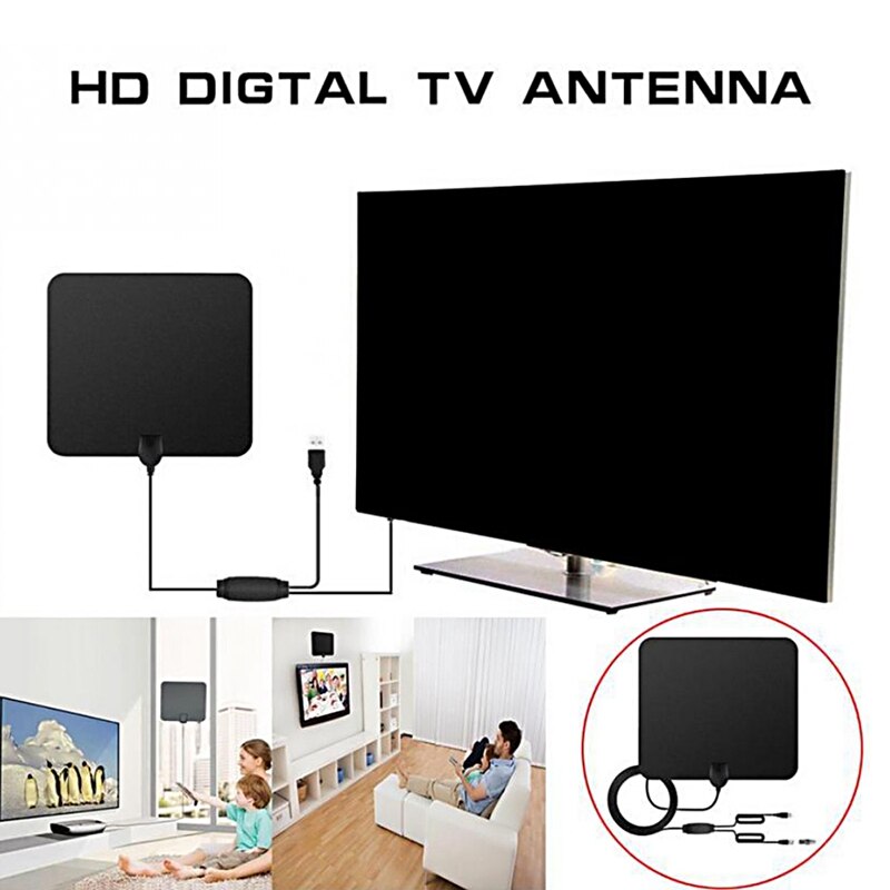 HD TV Antenna,4K HDTV Antenna 50Miles Range with A... – Vicedeal