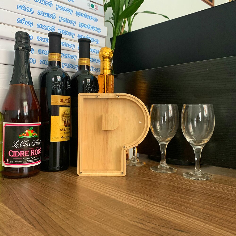 Twintig-Zes Engels Alfabet Spaarpot Houten Speelgo... – Grandado