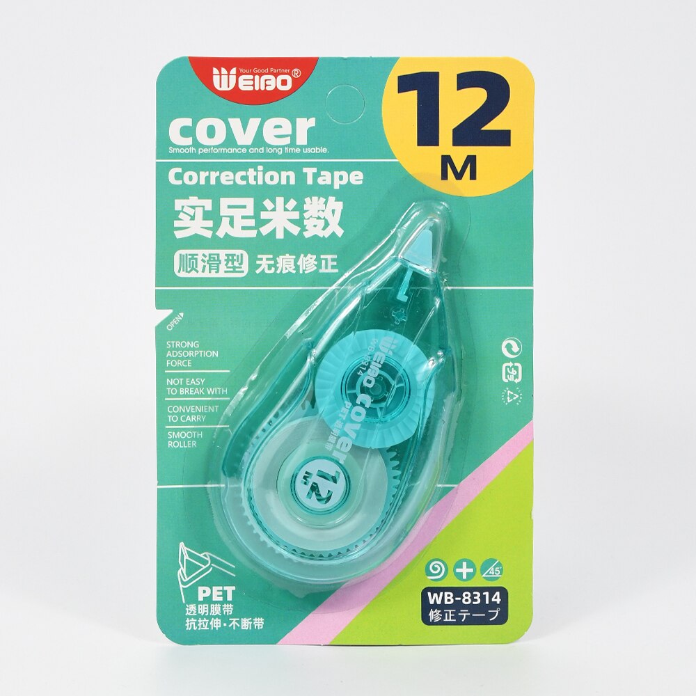 8314 Stationery Correction Tape12M Roller White St... – Grandado
