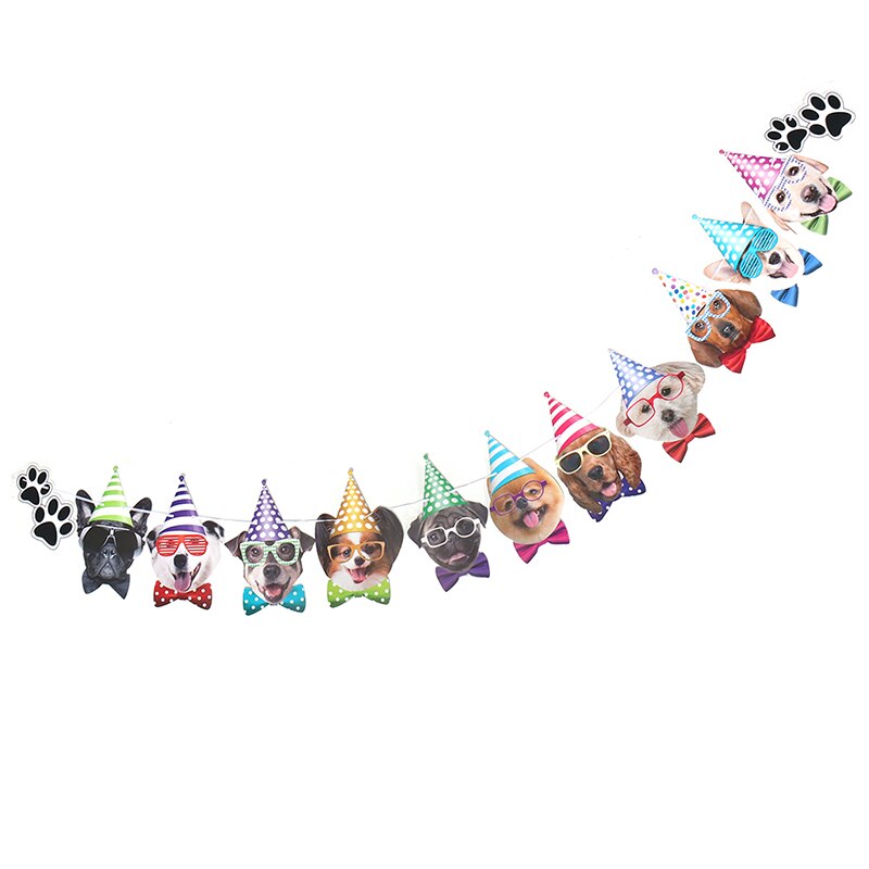 Banderines de feliz cumpleaños para perros, decora... – Grandado
