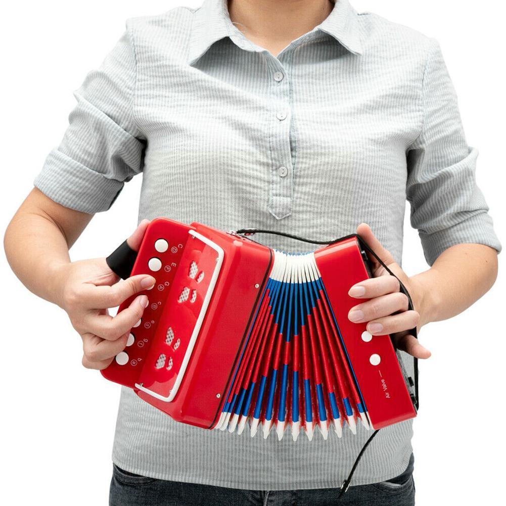 7- 2 Bass Accordion Mini Small Accordion Education... – Grandado